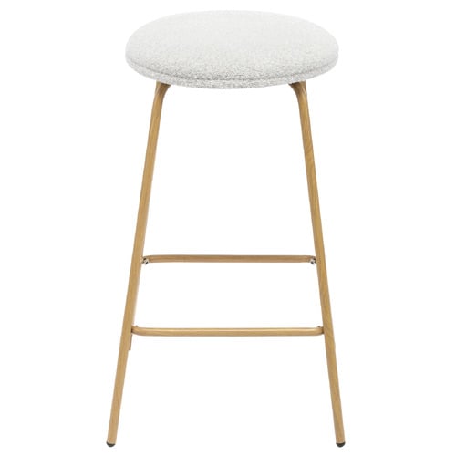 Temple & Webster 68cm Nedda Boucle Bar Stools