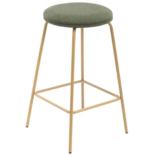 Temple & Webster 68cm Nedda Boucle Bar Stools