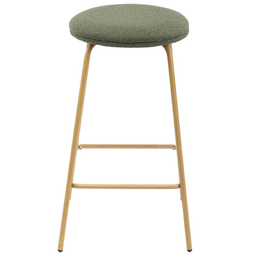 Temple & Webster 68cm Nedda Boucle Bar Stools