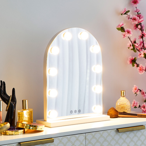 Temple & Webster Aster Arch LED Make-Up Mirror