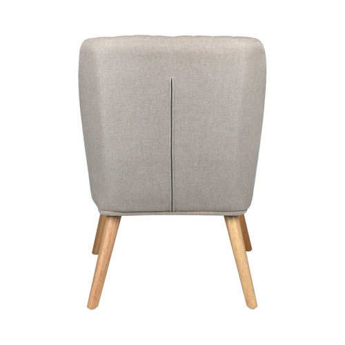 Temple & Webster Elwine Rubberwood Armchair
