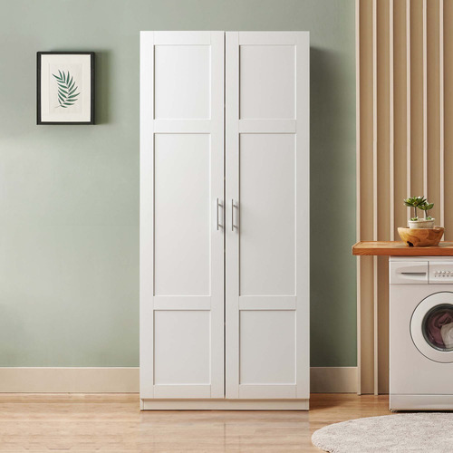 Temple & Webster Morana 2 Door 5 Shelf Cupboard