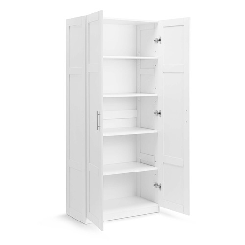 Temple & Webster Morana 2 Door 5 Shelf Cupboard