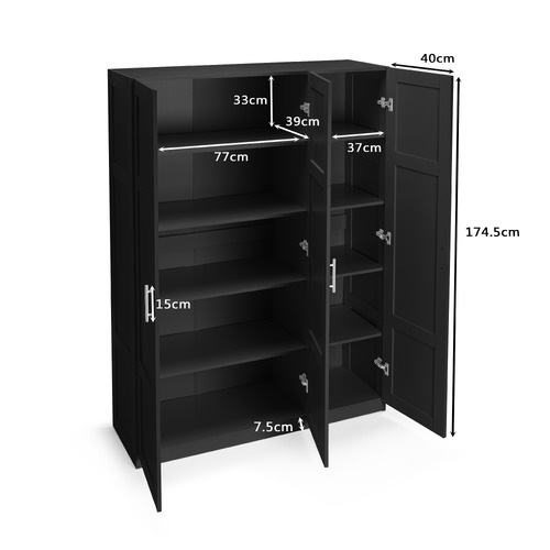 Temple & Webster Morana 3 Door Cupboard