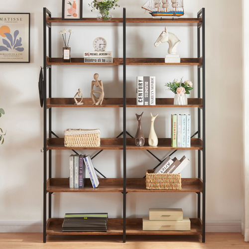Temple & Webster Silas 6 Tier Shelving Unit