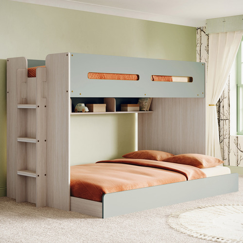 Temple & Webster Campbell Single Over Double Bunk Bed