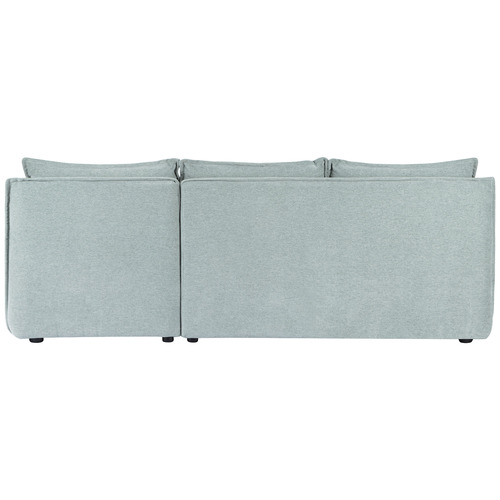 Temple & Webster Thea 3 Seater Sofa with Reversible Chaise