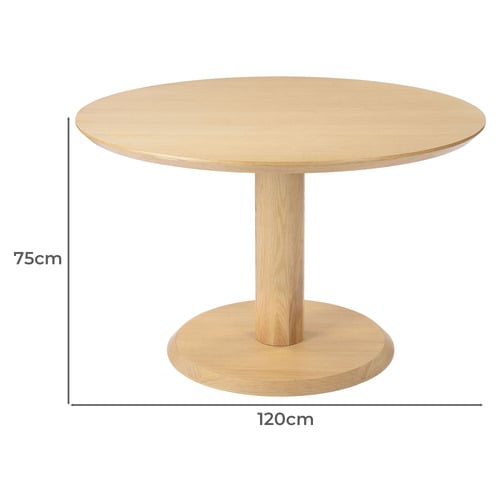 Temple & Webster 120cm Valencia Dining Table