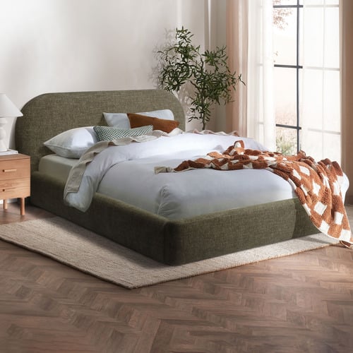 Temple & Webster Emery Upholstered Bed