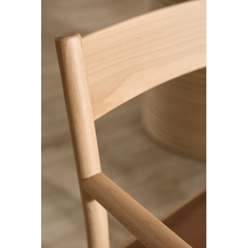 Temple & Webster Sandra Solid Beech Wood Dining Chairs
