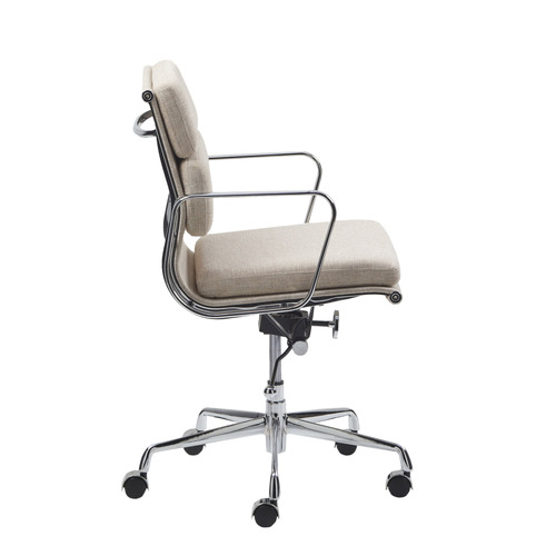 Temple & Webster Ski-Leg Writing Desk & Eames Replica Office Chair Set