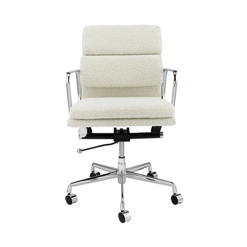 Temple & Webster Ski-Leg Writing Desk & Eames Replica Office Chair Set