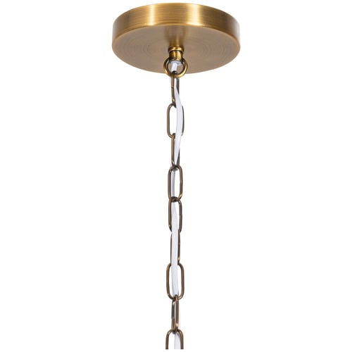Temple & Webster Idris Capiz Shell Pendant Light