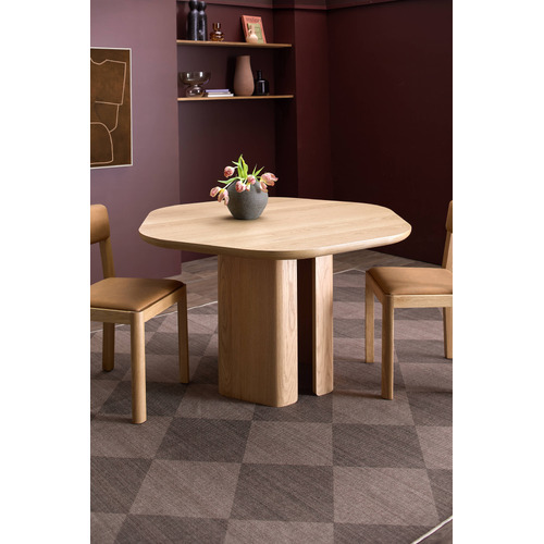 Temple & Webster 120cm Premium Hex Dining Table