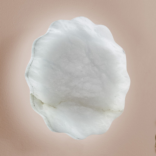 Temple & Webster Henry Alabaster LED Wall Sconce