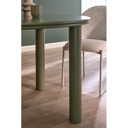 Temple & Webster Olive Green Solina Dining Table