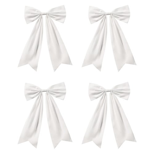 Temple & Webster Large Velvet Bow Christmas Tree Clips