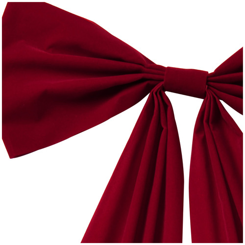 Temple & Webster Large Velvet Bow Christmas Tree Clips