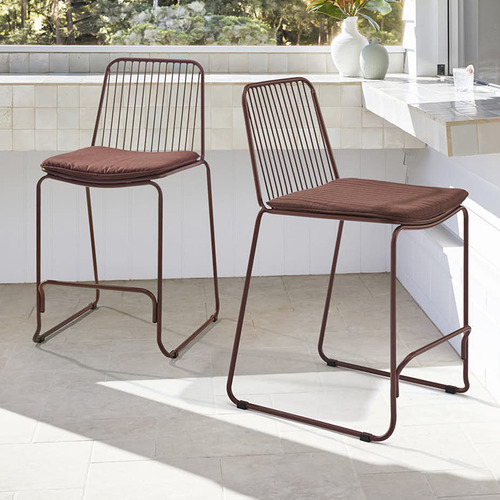 Temple & Webster 65cm Nadi Outdoor Bar Stools