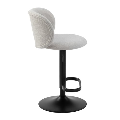 Temple & Webster Noel Boucle Adjustable Bar Stools