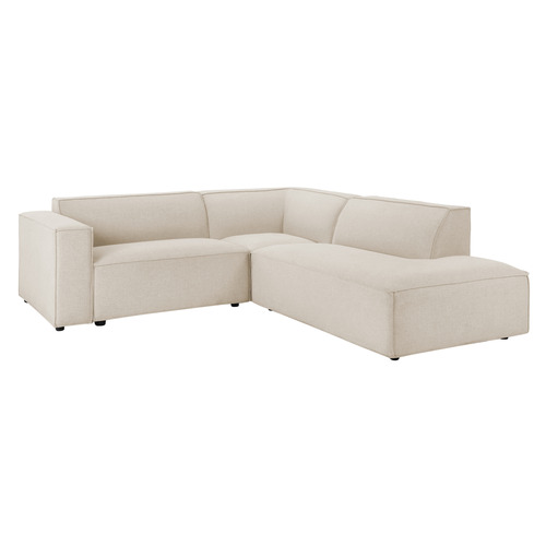 Temple & Webster Russo 5 Seater Upholstered Sofa Set