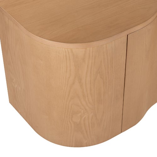 Temple & Webster Winnie Wavy 2 Door TV Unit