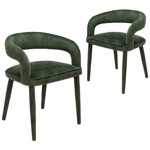 Temple & Webster Kristian Upholstered Dining Chairs