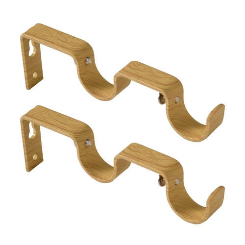 Temple & Webster Nova Curtain Double Brackets