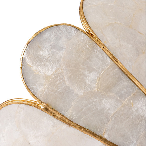 Mintie Scalloped Capiz Shell Wall Light | Temple & Webster