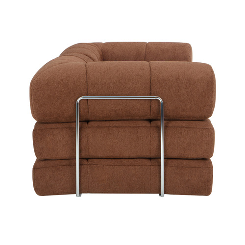 Temple & Webster Nyx 3 Seater Queen Boucle Sofa Bed