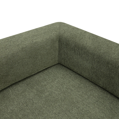 Temple & Webster Jemima 3 Seater Queen Boucle Sofa Bed