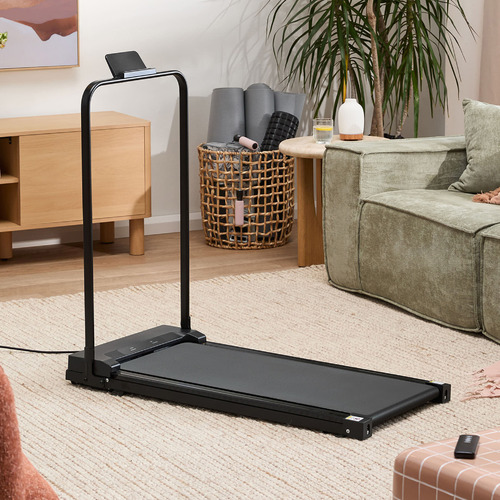 Jemima Electric Walking Pad with Handrail | Temple & Webster