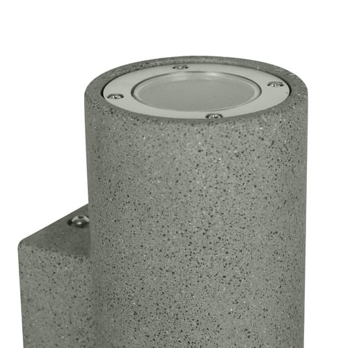 Temple & Webster Ambrose Terrazzo Outdoor Up-Down Wall Light
