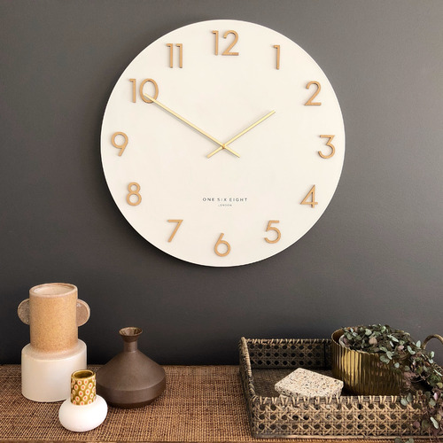 OneSixEightLondon 40cm Katelyn Wall Clock | Temple & Webster