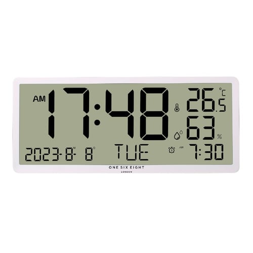 OneSixEightLondon Dylan Digital Alarm Clock | Temple & Webster