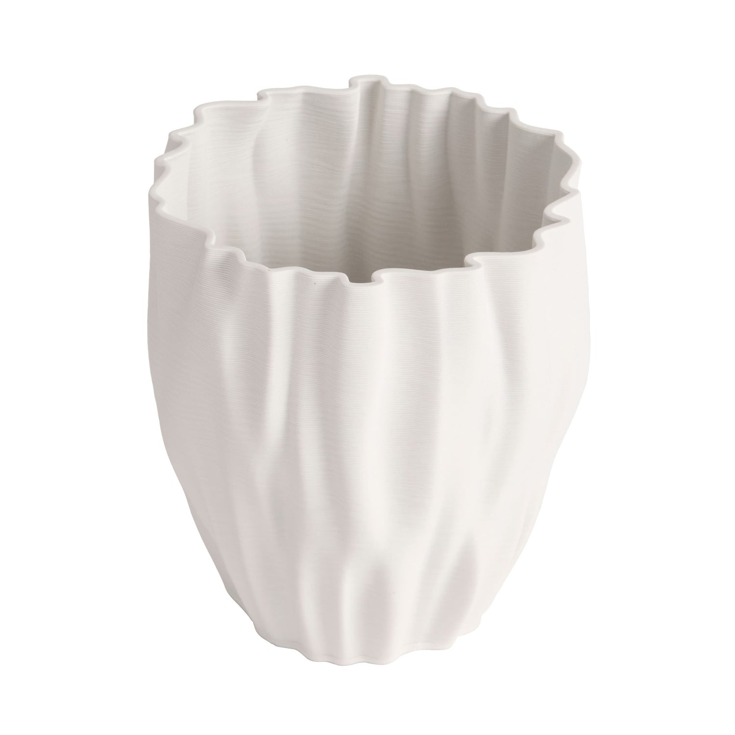 White Matilda Ceramic Vase | Temple & Webster