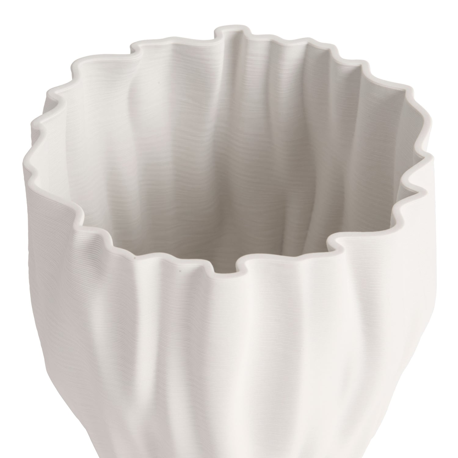 White Matilda Ceramic Vase | Temple & Webster