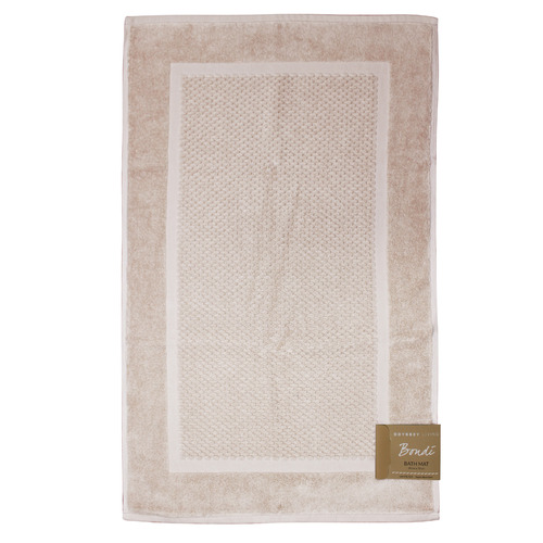 OdysseyLiving Bondi Zero Twist Cotton Bath Mat | Temple & Webster