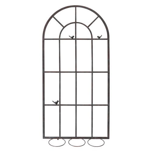 High St. French Window Iron Wall Planter | Temple & Webster
