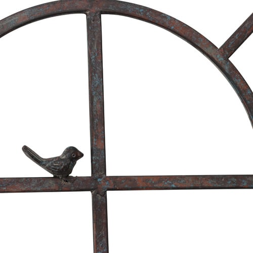 High St. French Window Iron Wall Planter | Temple & Webster