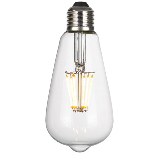 Bright Sea Lighting Rift E27 Drop 8W Pilot LED Filament Bulb | Temple ...