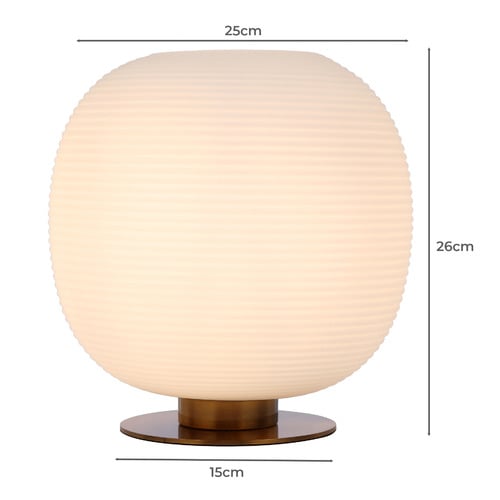 Bright Sea Lighting 26cm Izar Table Lamp | Temple & Webster