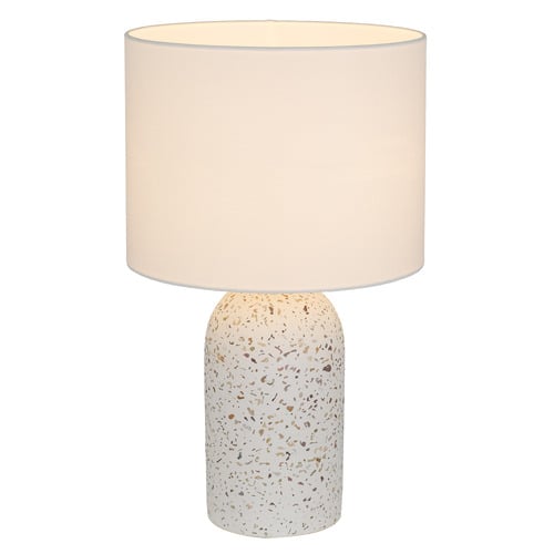 Bright Sea Lighting White Shannon Table Lamp | Temple & Webster