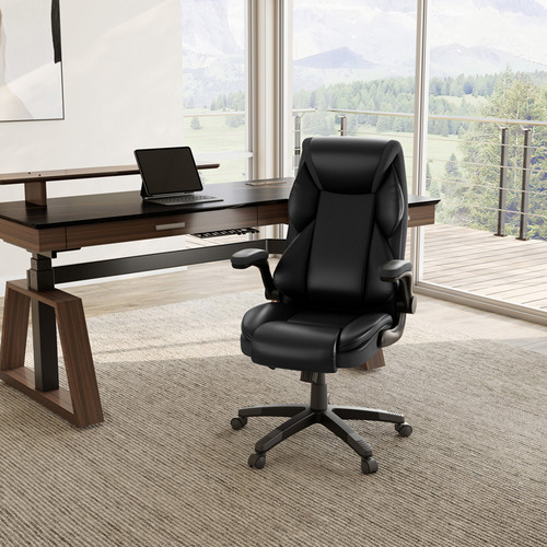 Eureka OC11 Faux Leather Office Chair | Temple & Webster