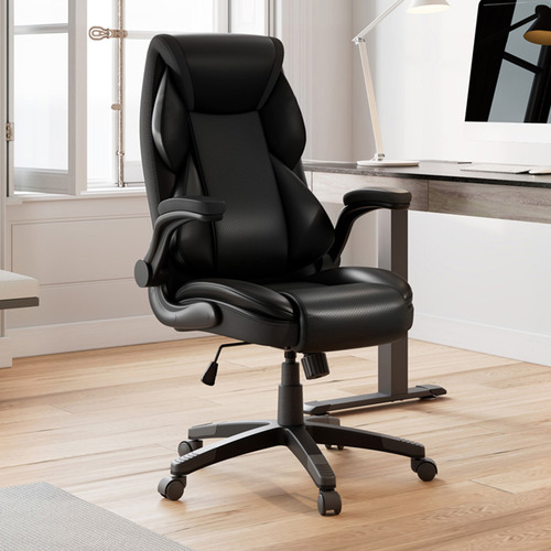 Eureka OC11 Faux Leather Office Chair | Temple & Webster