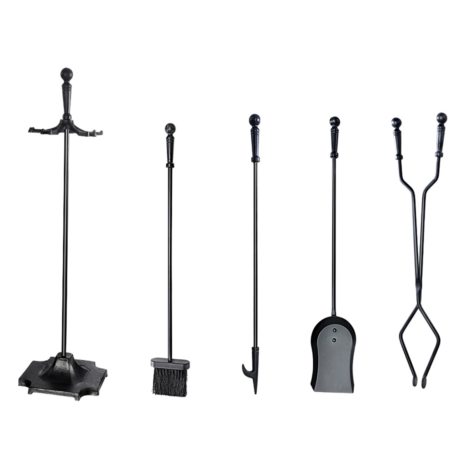 Dwell Home 5 Piece Pietr Fireplace Tool Set | Temple & Webster