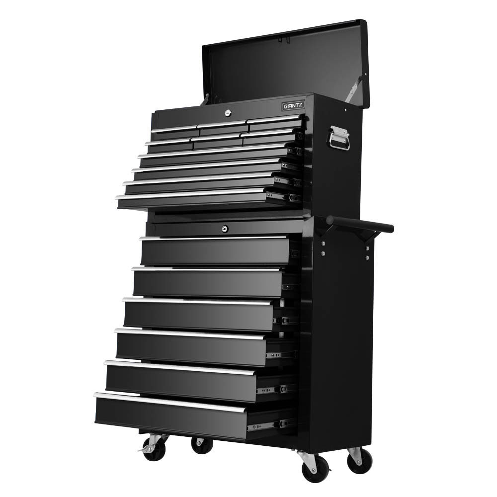 Soren 16 Drawer Tool Chest Trolley | Temple & Webster