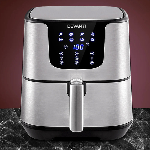 Dwell Home Devanti 7L Digital Air Fryer | Temple & Webster