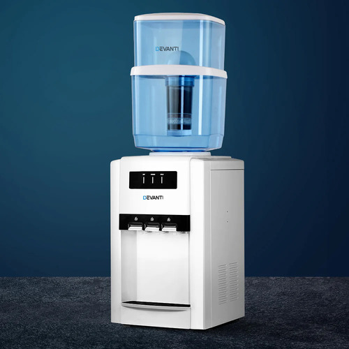 Dwell Home 22L Devanti Benchtop Water Cooler Dispenser | Temple & Webster