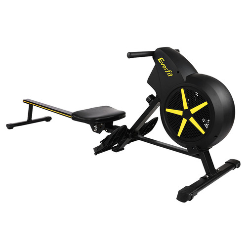 Black Candace Rowing Machine | Temple & Webster